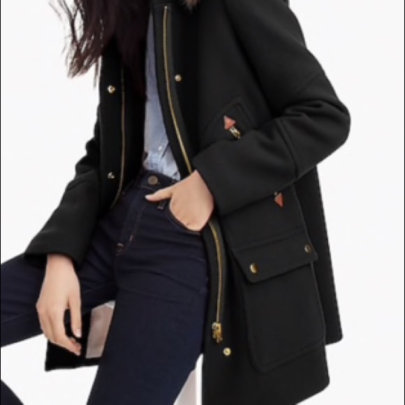 J. Crew | Jackets & Coats | Jcrew Chateau Parka In Italian Stadiumcloth ...